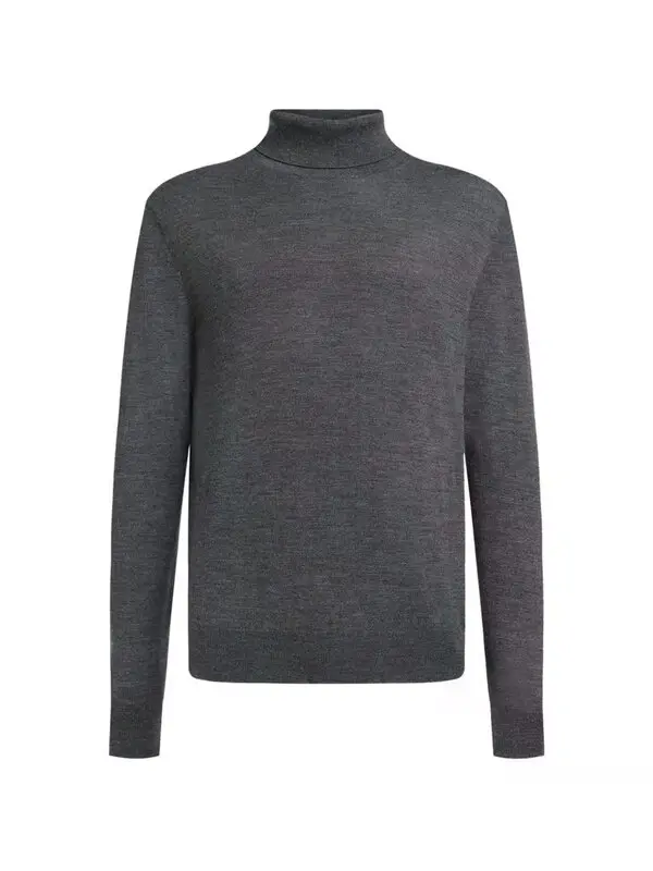 12 STOREEZ Merino Wool Roll Neck Sweater