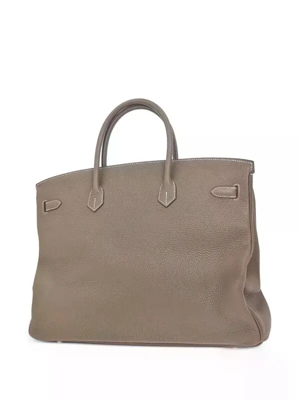 Hermès 2012 Togo Birkin 40 Handbag - Grey