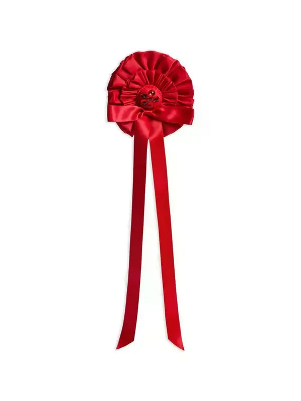 Simone Rocha Embellished Rosette Bag Charm