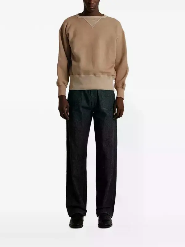 TAIGA TAKAHASHI Lot. 603 Crewneck Sweatshirt - Neutrals