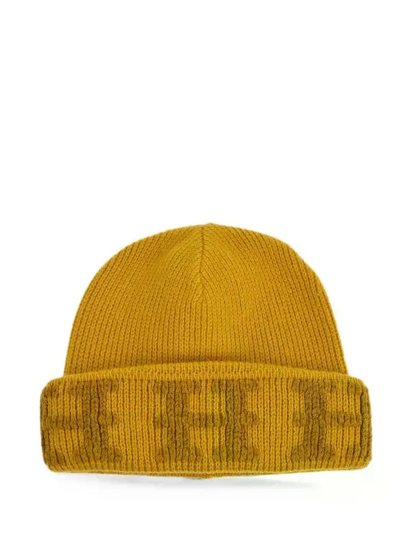 Hermès 1990-2000s H-logo Knit Beanie Hat