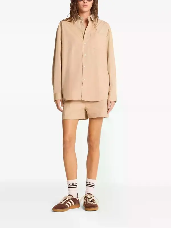 SPORTY & RICH Cotton Button-up Shirt