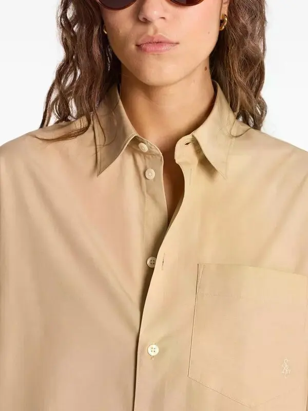 SPORTY & RICH Cotton Button-up Shirt