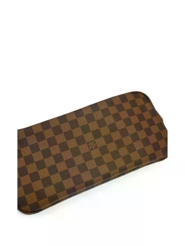 LOUIS VUITTON 2013 Mm Neverfull Damier Ebène Tote Bag
