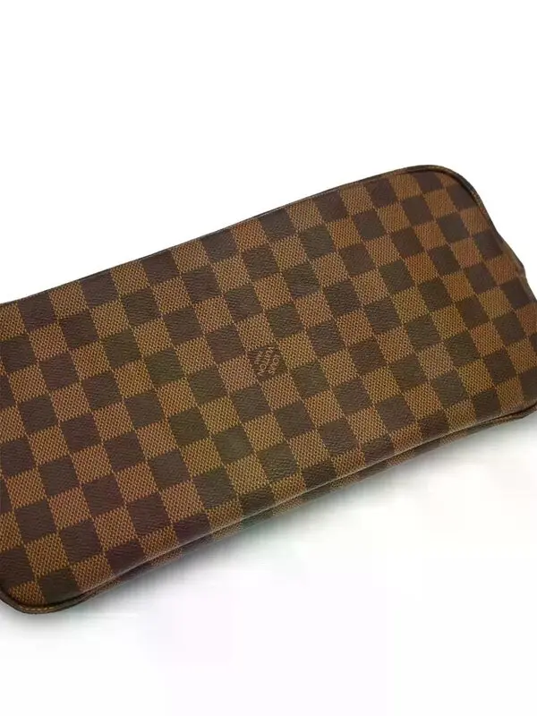 LOUIS VUITTON Damier Ebene Neverfull Mm Tote Bag