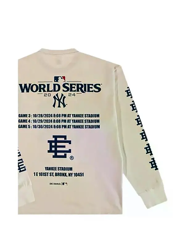 ERIC EMANUEL X New Yorke Yankees Long-sleeve T-shirt