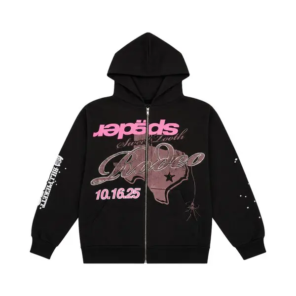 SP5DER Rodeo Texas Zip Hoodie