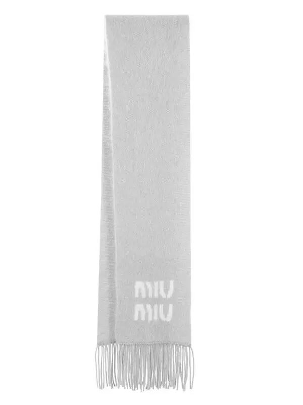 Miu Miu Wool And Mohair Scarf