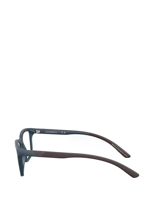 Emporio Armani Rectangle-frame Glasses