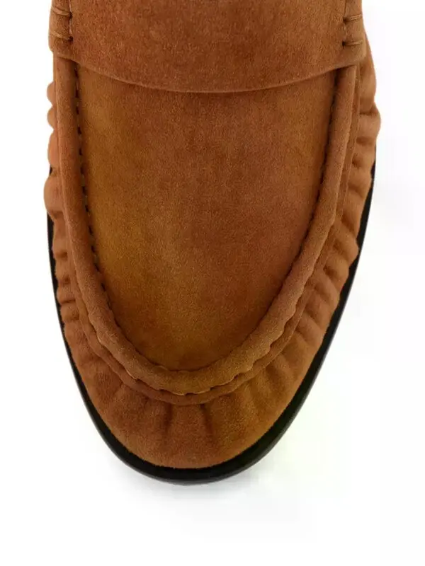 12 STOREEZ Arbat Ruched-detail Loafers