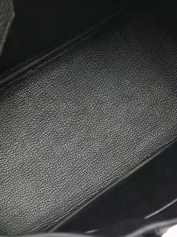 Hermès Togo Leather Birkin 25 Handbag - Black