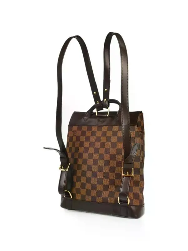 LOUIS VUITTON 2000 Soho Damier Ebène Backpack