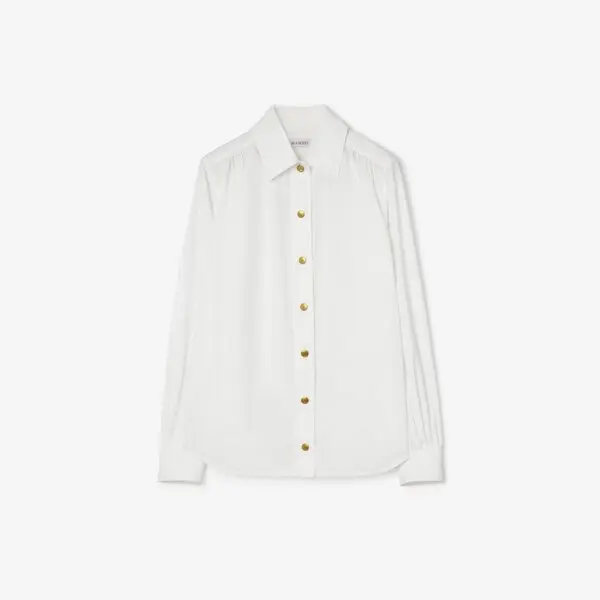 Burberry Cotton Poplin Blouse