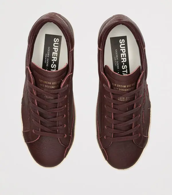 GOLDEN GOOSE Leather Super Star Sneakers