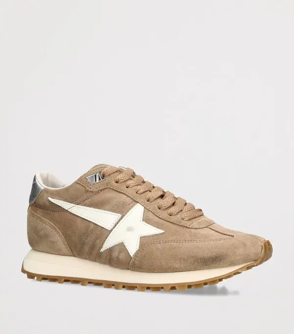 GOLDEN GOOSE Suede Marathon Sneakers