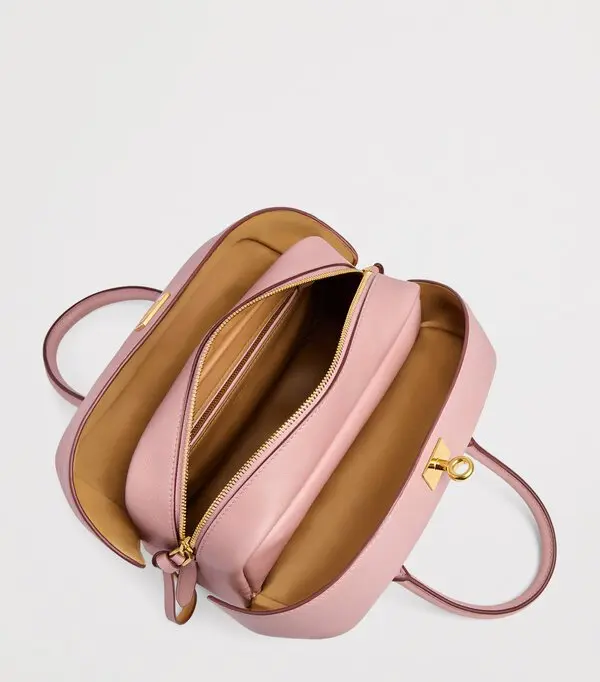 Balenciaga Lambskin Le 7 Bowling Bag