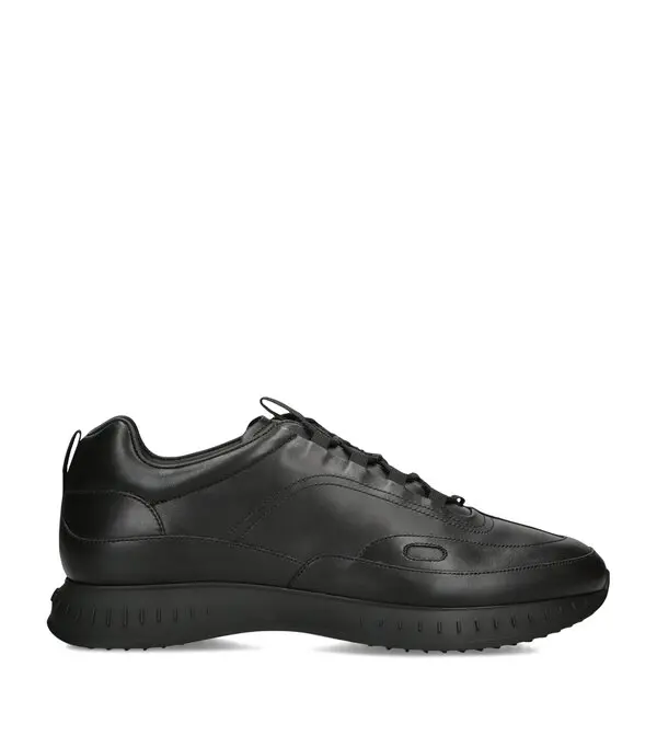 John Lobb Leather Stream Laced Sneakers
