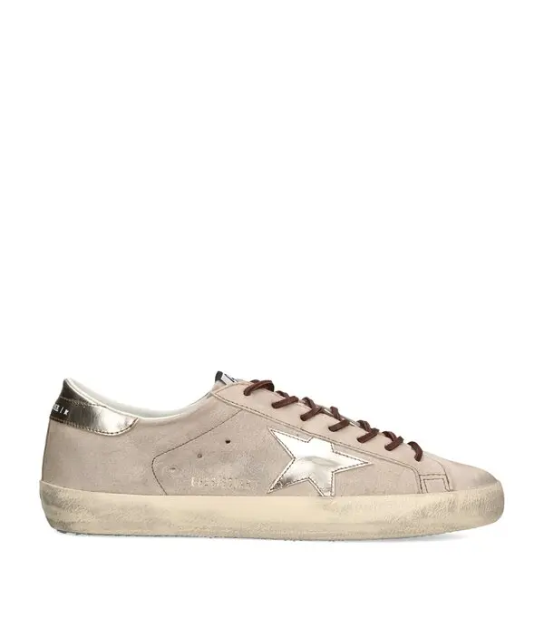 GOLDEN GOOSE Suede Super-star Sneakers