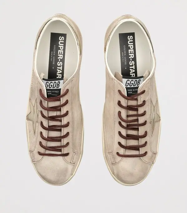 GOLDEN GOOSE Suede Super-star Sneakers
