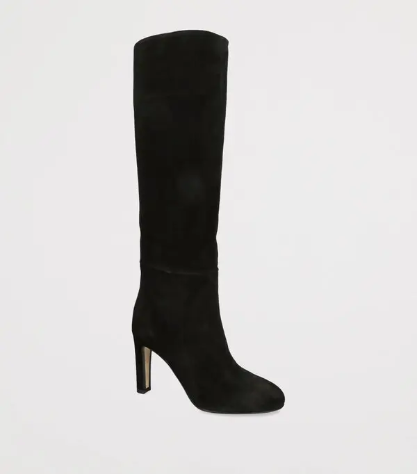 ALEVI MILANO Suede Auryn Knee High Boots 95