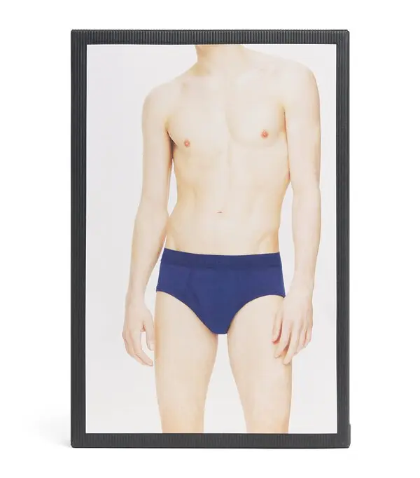 TOM FORD Stretch-cotton Logo Briefs