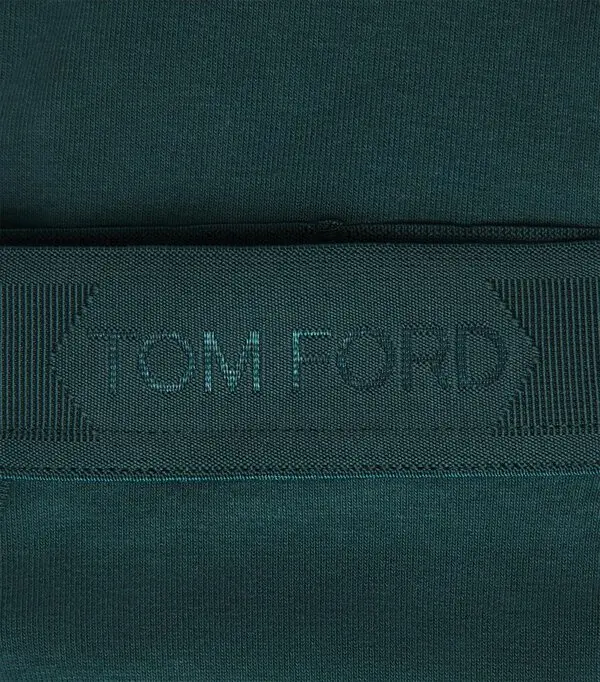 TOM FORD Stretch-cotton Logo Briefs