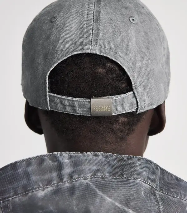 MAISON MARGIELA Cotton Numeric Logo Cap