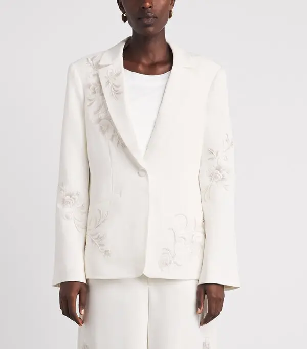 Cinq À Sept Rococo Embroidered Blazer