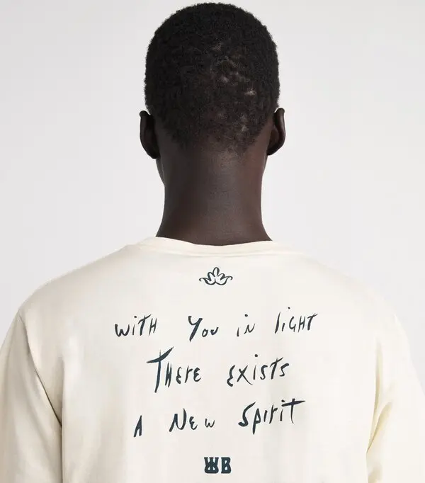 WALES BONNER Cotton Raga T-shirt