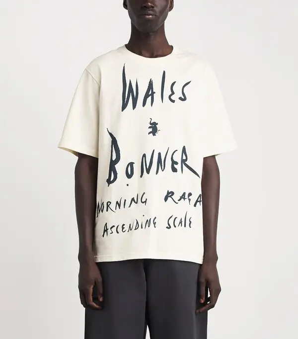 WALES BONNER Cotton Raga T-shirt