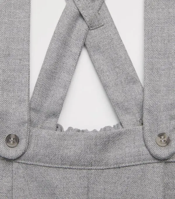 TARTINE ET CHOCOLAT Logo Patch Dungarees