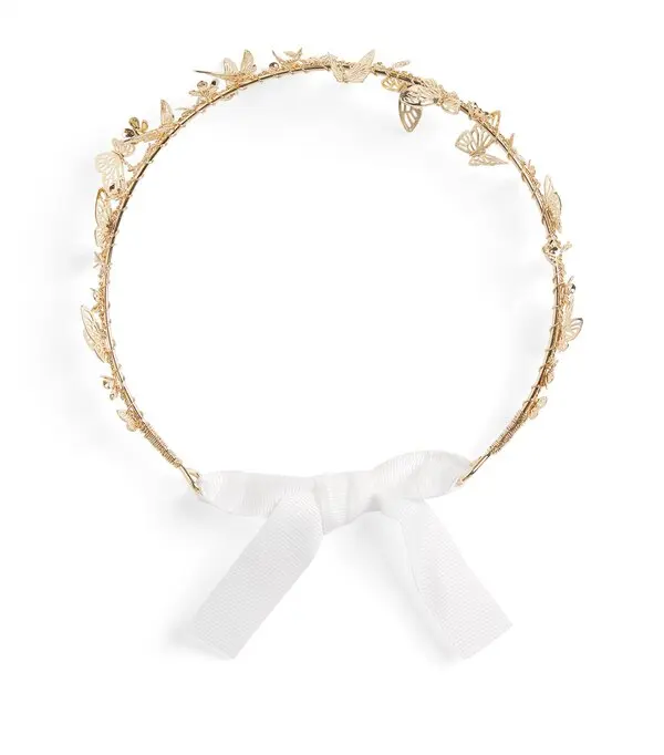 TARTINE ET CHOCOLAT Butterfly Headband - Gold