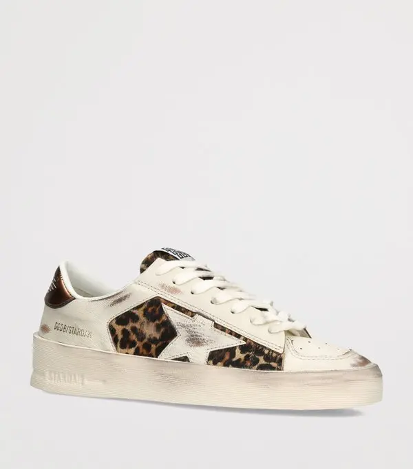 GOLDEN GOOSE Leather Stardan Sneakers