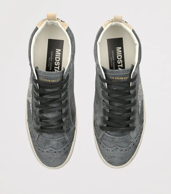 GOLDEN GOOSE Suede Mid Star Sneakers