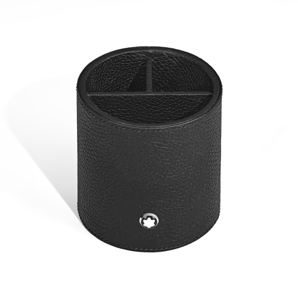 Montblanc Pen Holder In Grain Leather