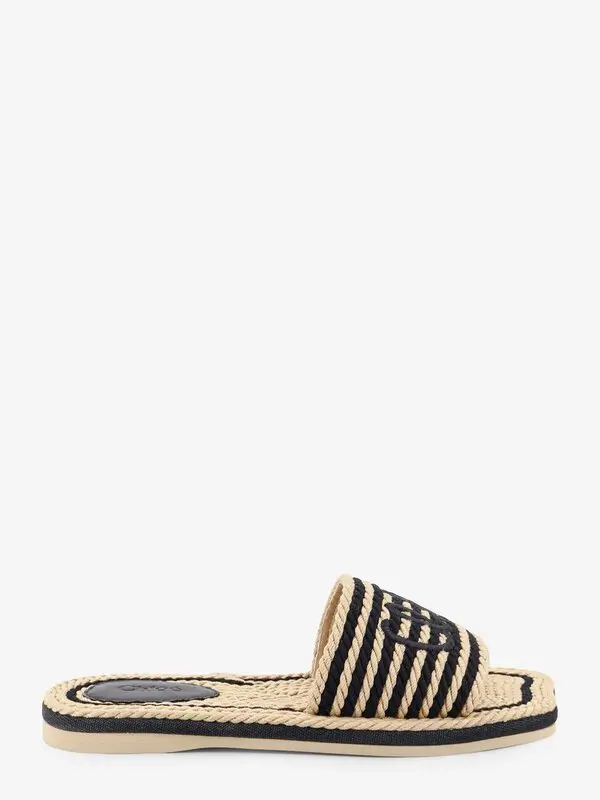 Chloé Hand-woven Rope Sandals - Multicolor