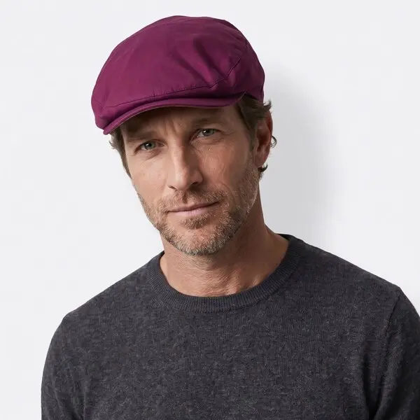 DASMARCA HATS Finley Italian Waterproof Cap - Purple