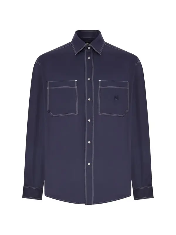 Fendi S Contrast-stitched Shirt