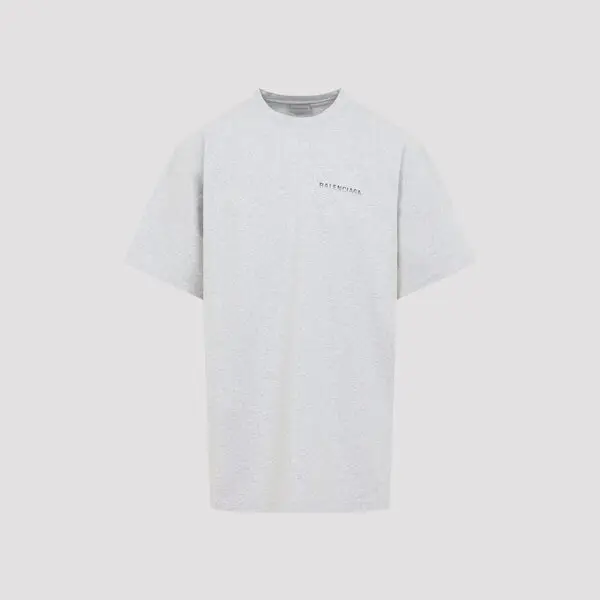 Balenciaga Oversized Cotton T-shirt - Grey