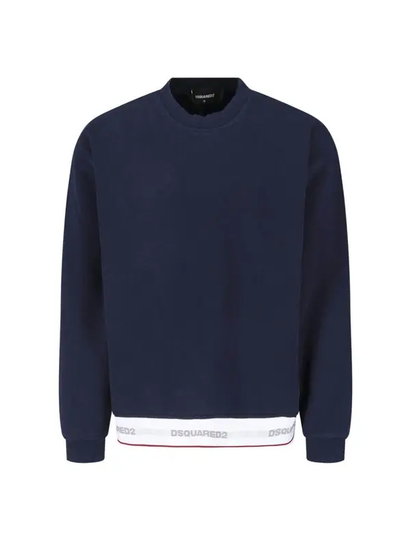 Dsquared2 100% Cotton Crewneck Sweater