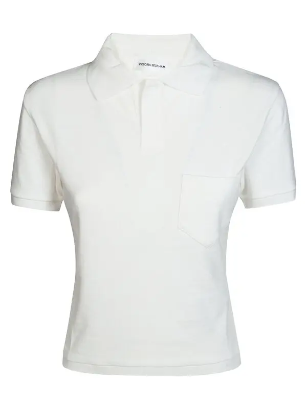 Victoria Beckham Tailored Polo Top