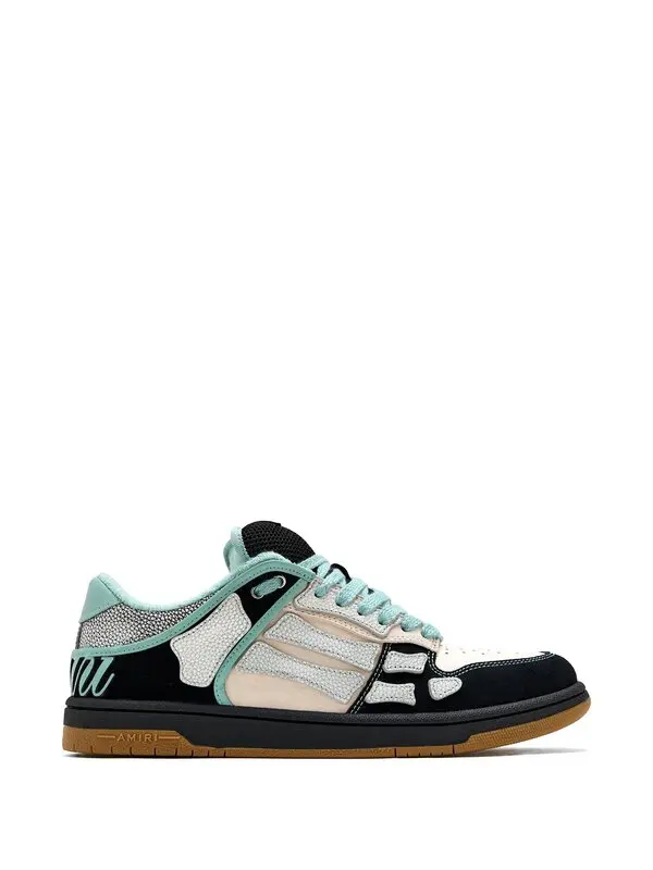 Amiri Logo-patch Low-top Sneakers - Nero