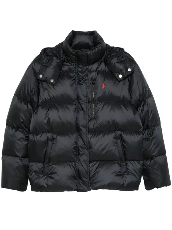 Ralph Lauren Recycled Nylon Quilted Coat - Black