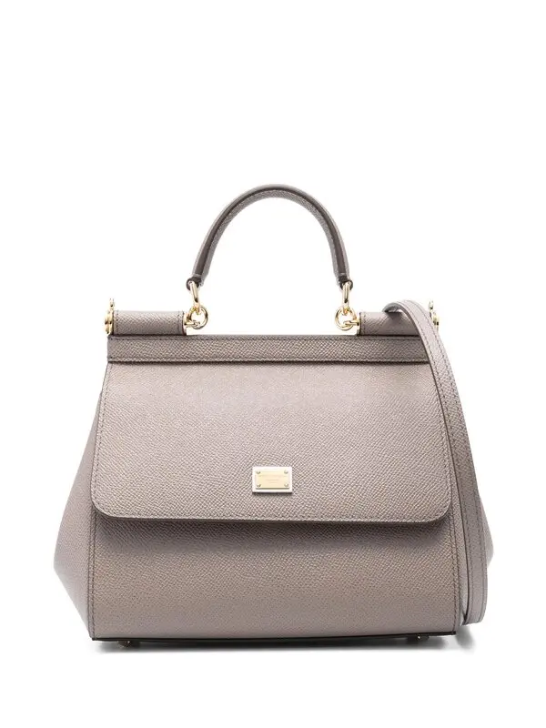 Dolce & Gabbana Dauphine Calfskin Mini Shoulder Bag - Beige