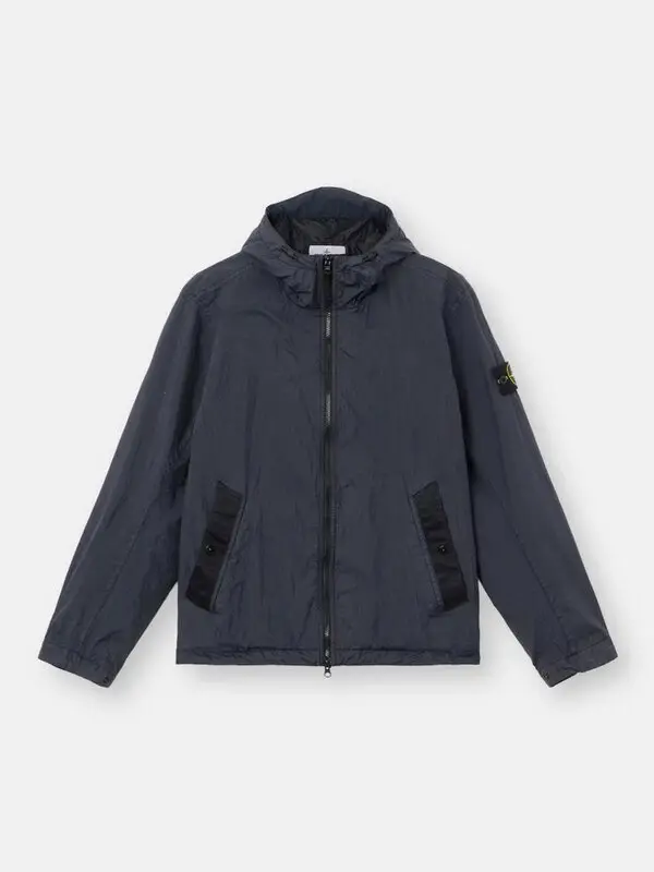 Stone Island Compass Motif Hooded Jacket