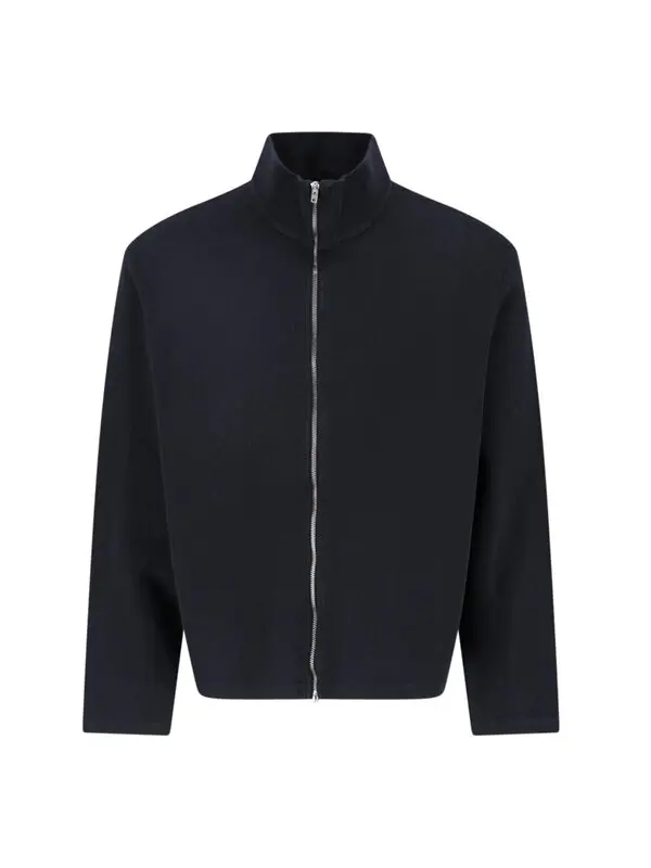 Our Legacy Zip Up Athletic Rib Sweater