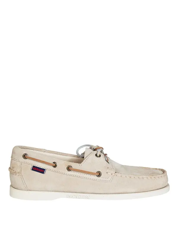 SEBAGO Portland Lace-up Boat Shoes - Marrone
