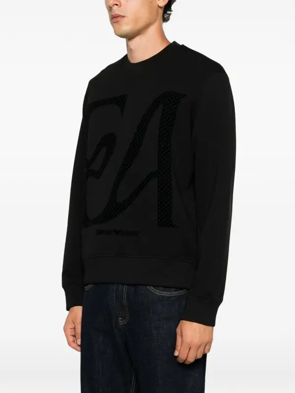 Emporio Armani Logo Cotton Sweatshirt