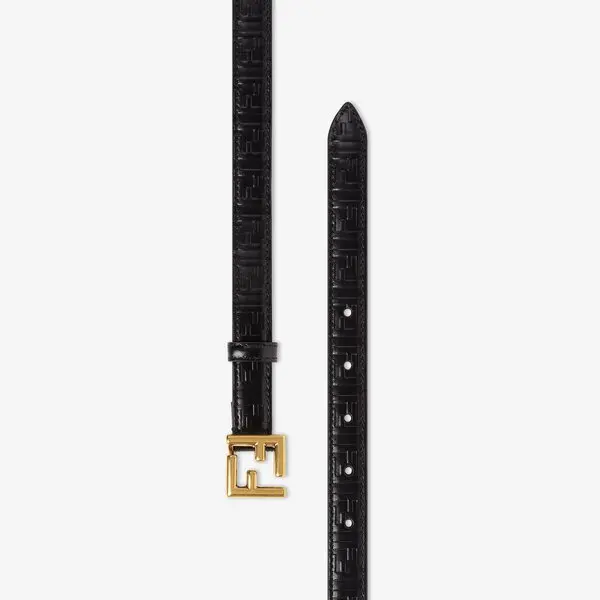 Fendi Ff Stud Buckle Belt