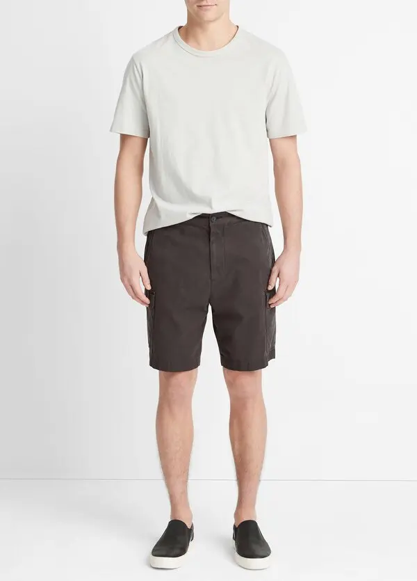 Vince Garment Dye Cotton Twill Cargo Short